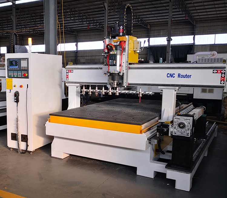 Difference between multi-spindle CNC router and ATC CNC router - Jinan ...