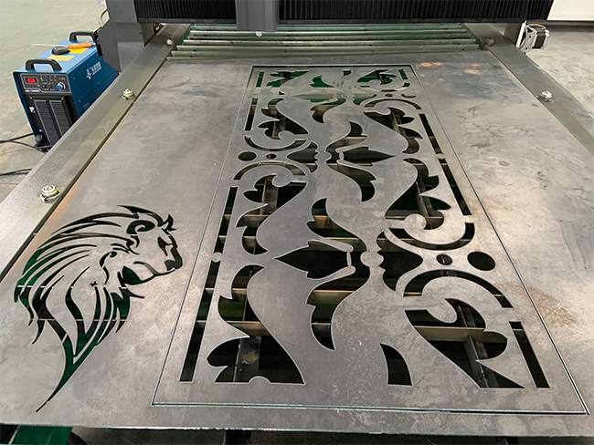 CNC Plasma Cutting Machine For Metal Gates - WISDOM CNC