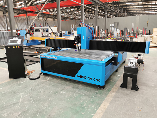 CNC Plasma Cutting and Drilling Machine with Rotary - Wisdom CNC