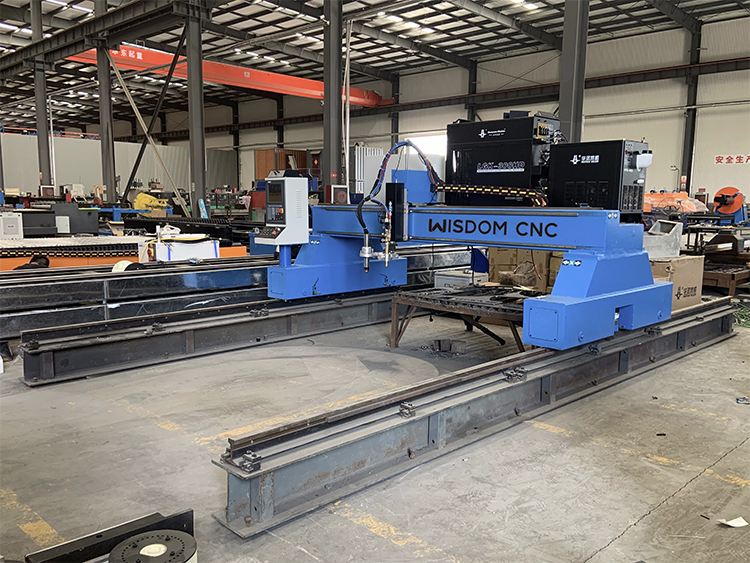 Gantry CNC Metal Plasma Flame Fuel Oxygen Cutting Machine - Wisdom CNC